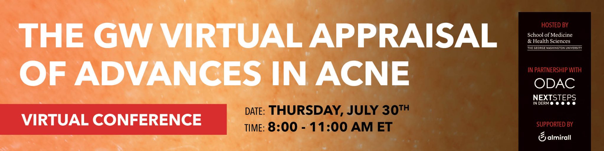 The GW Virtual Appraisal of Advances in Acne Conference - Next Steps in ...