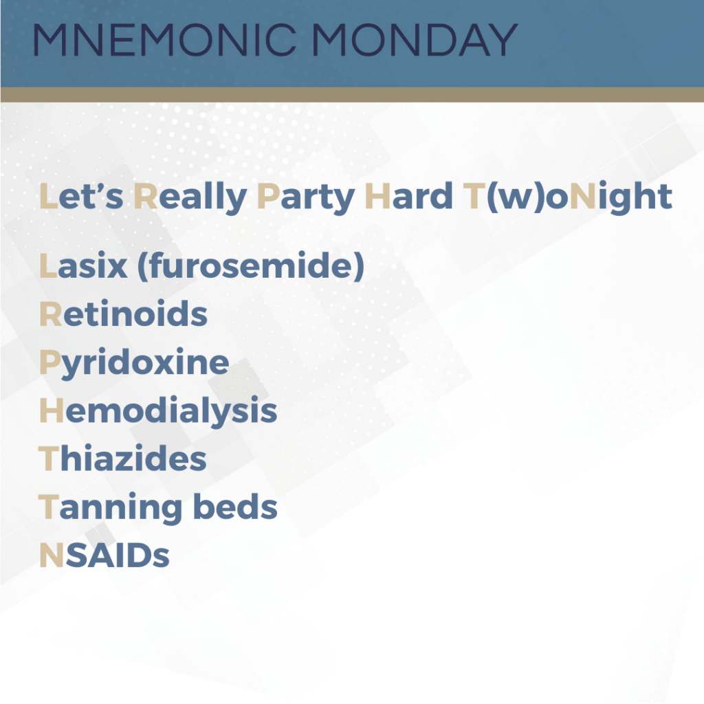 It's Mnemonic Monday! Let’s Really Party Hard T(w)oNight - Next Steps ...