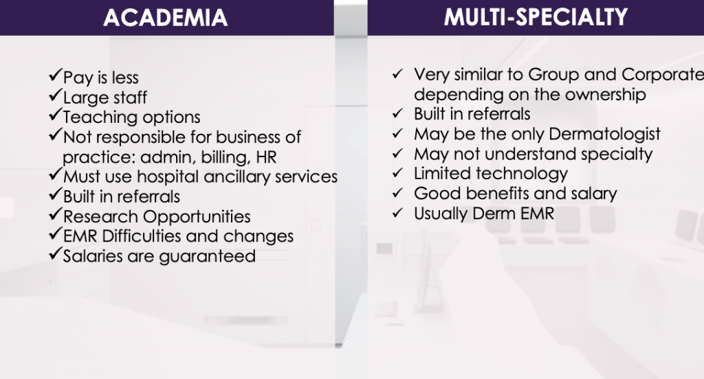 Position Offerings & Employment Contract Negotiations in Dermatology ... Position Offerings & Employment Contract Negotiations in Dermatology ...
