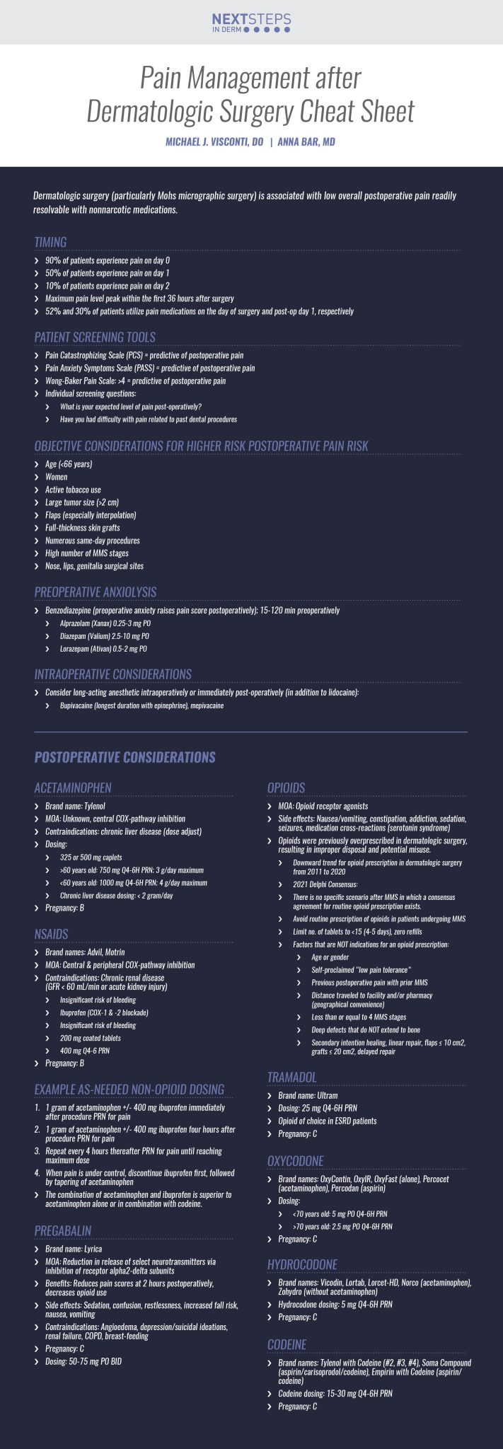 2915NS Pain Management Cheat Sheet - R3 - Next Steps in Dermatology