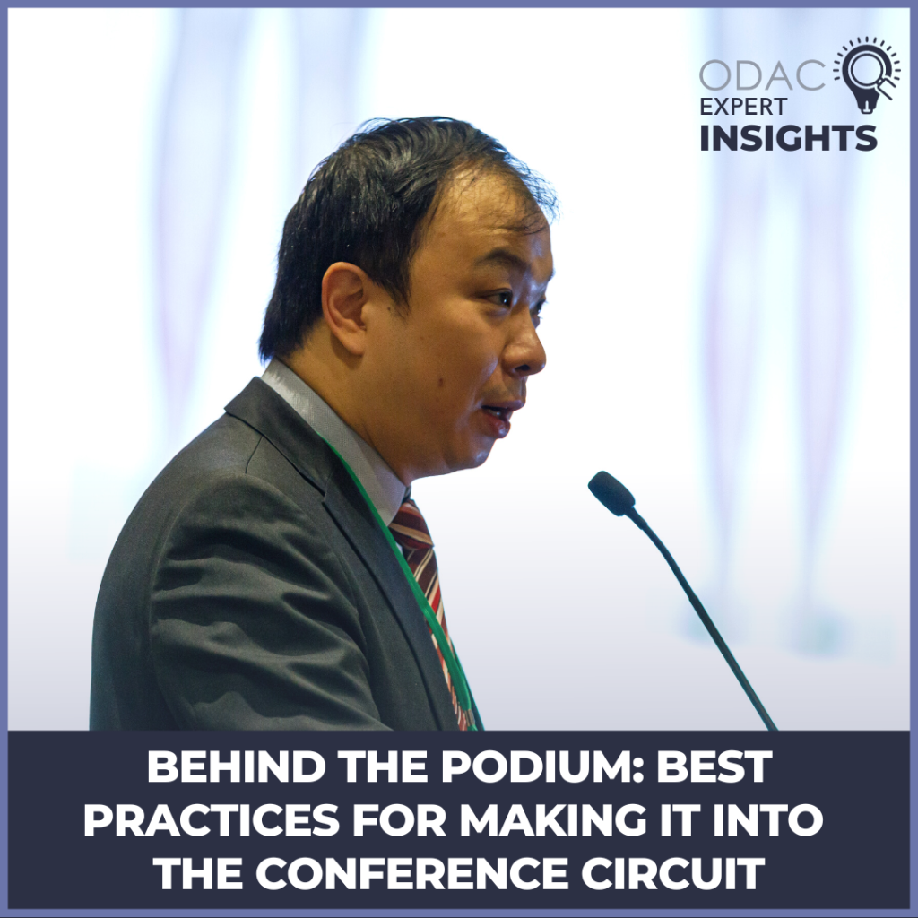 Behind the Podium: Best Practices for Making It into the Conference ...